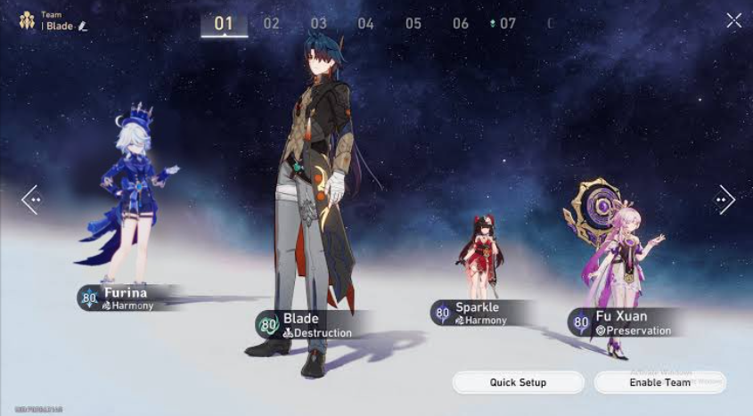 guys is this a good blade team | HoYoLAB