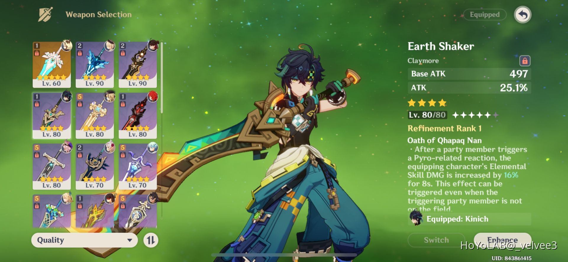 kinich build Genshin Impact | HoYoLAB