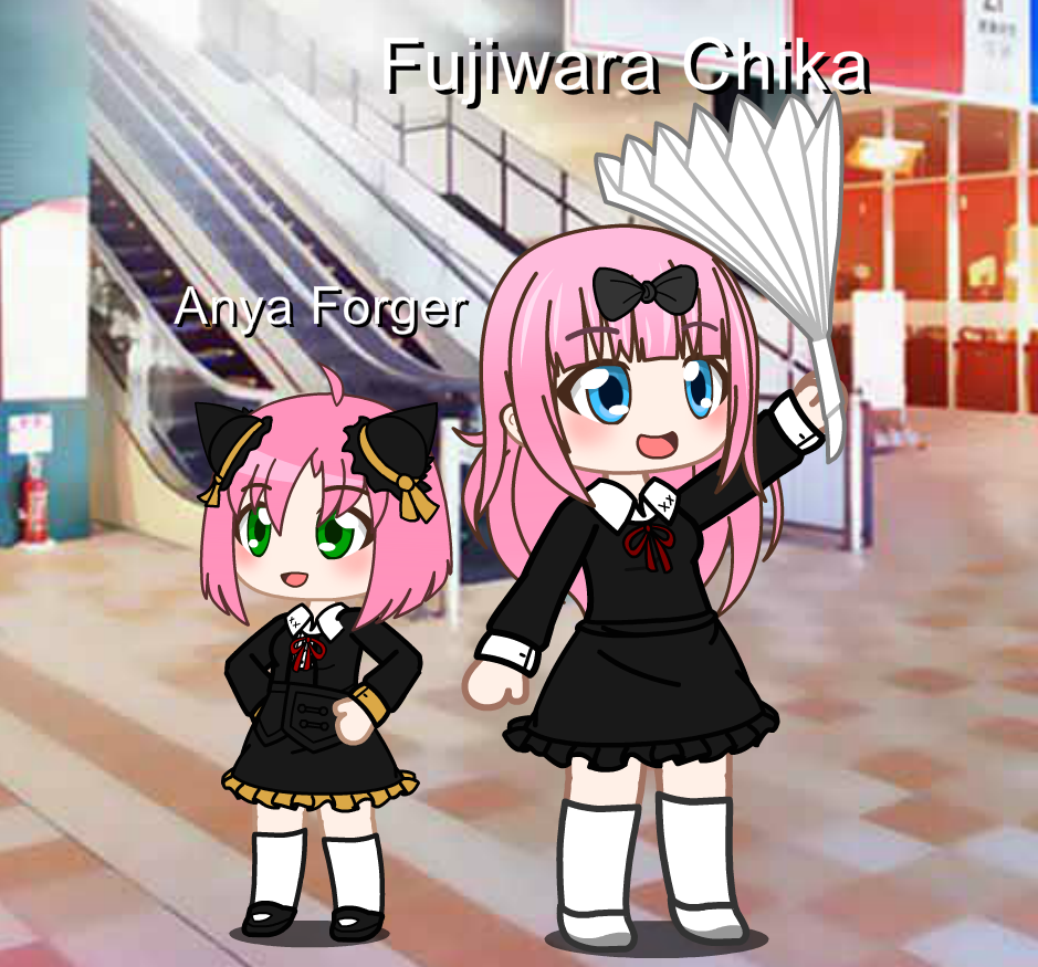 😍Anya Forger X Fujiwara Chika Gacha Club Cosplay 🇲🇾 | HoYoLAB