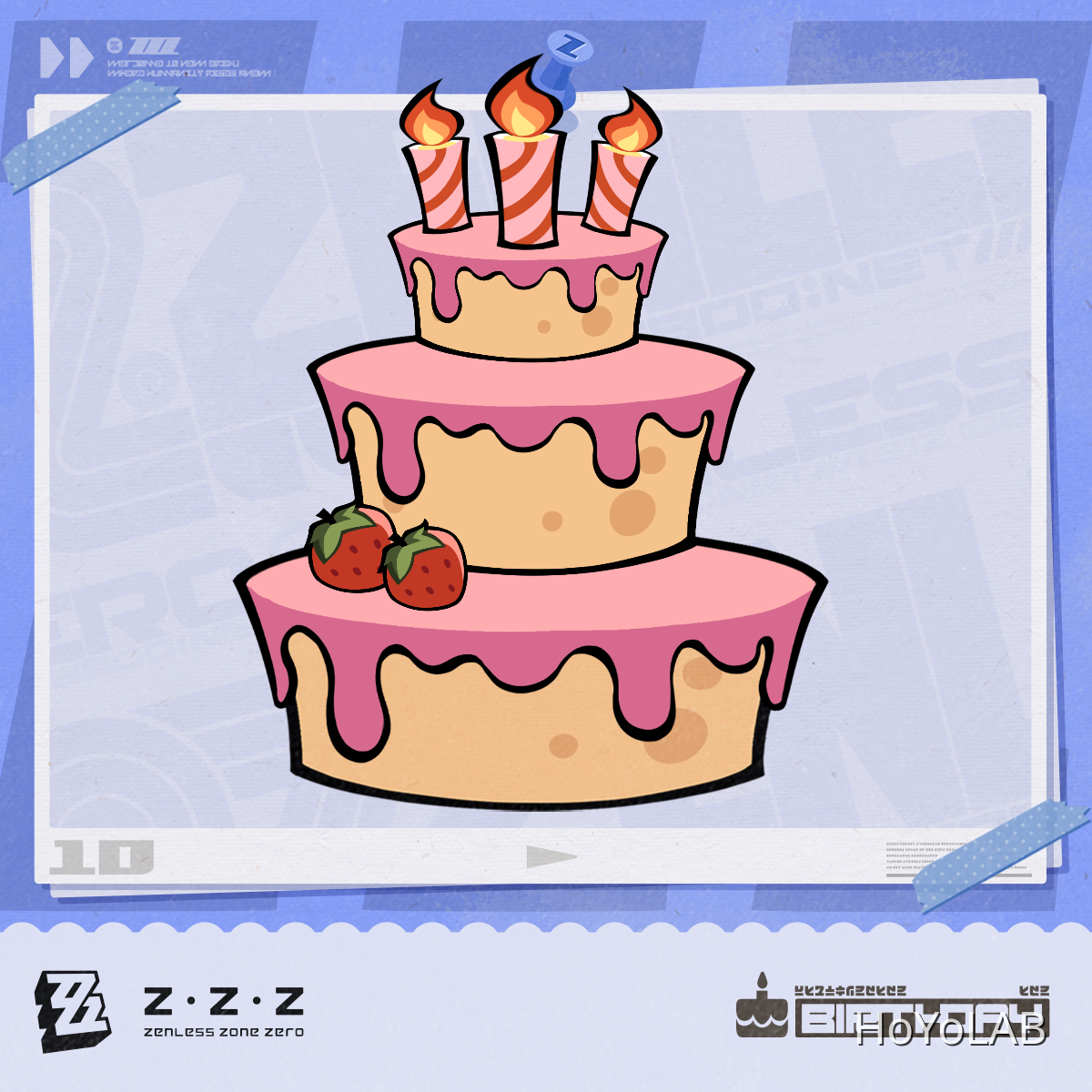 STRAWBERRY CAKE! 🍓🍰 Zenless Zone Zero | HoYoLAB