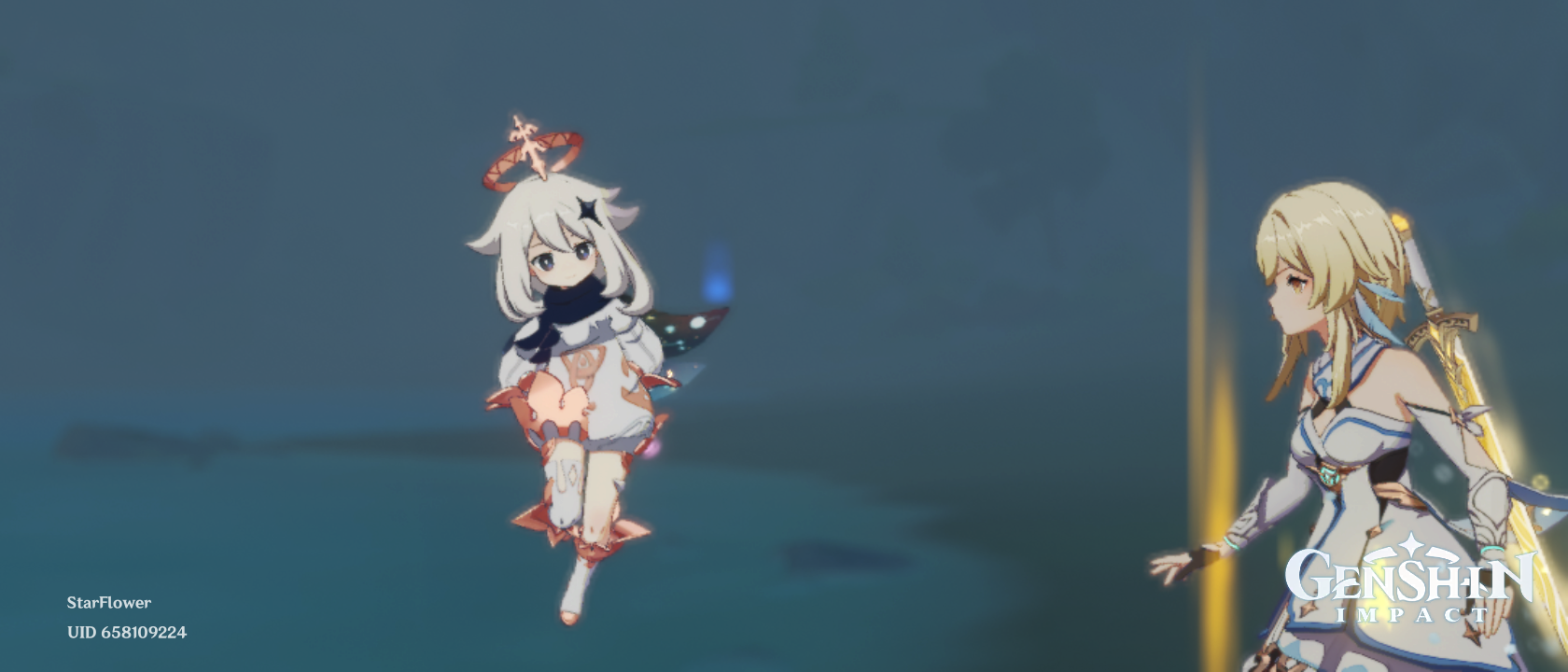 lumine and paimon! Genshin Impact | HoYoLAB