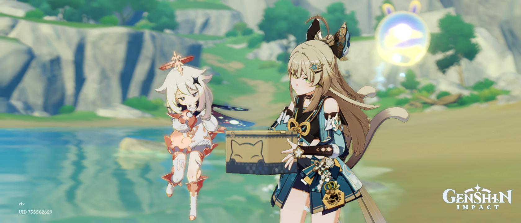 "Look Paimon!" ... "mmm..mora meat nom" Genshin Impact | HoYoLAB