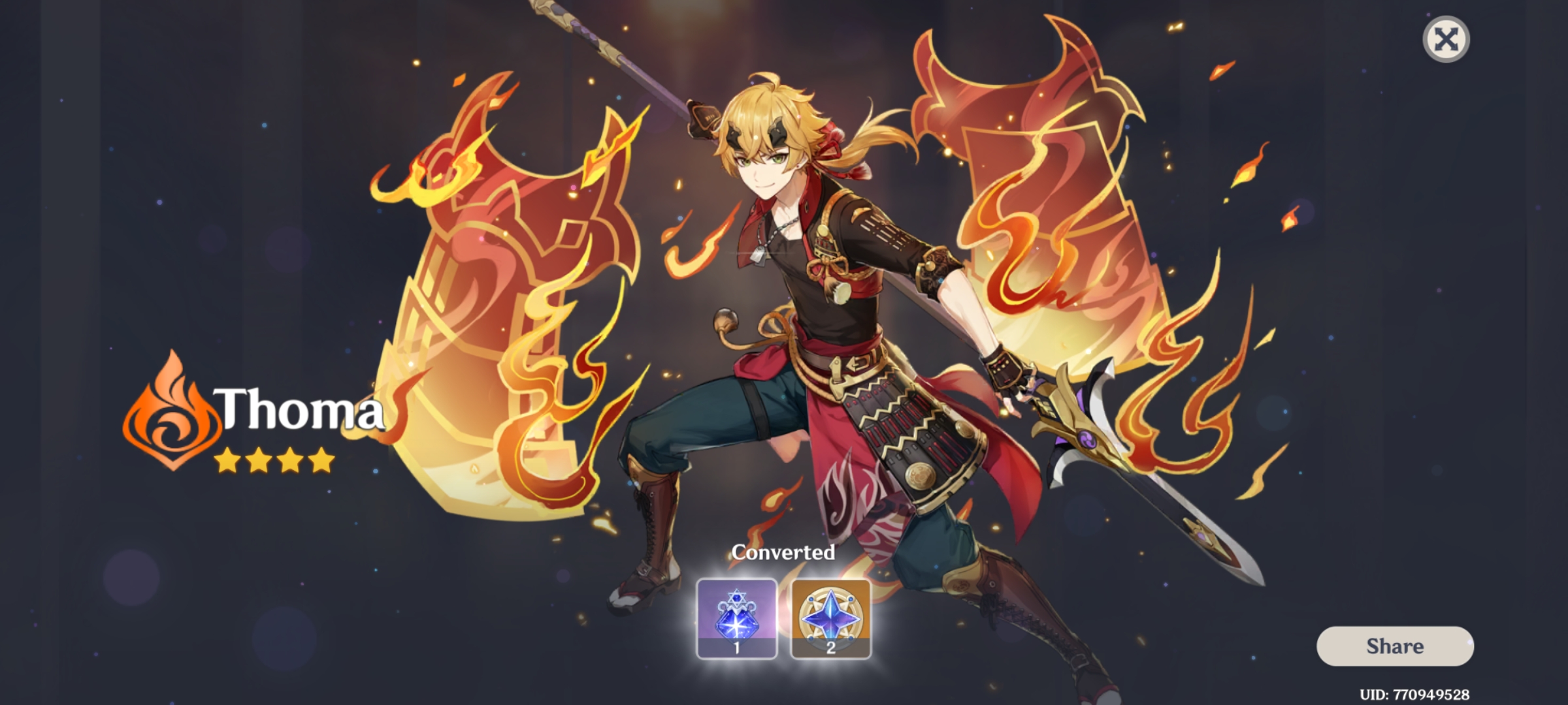 Wrong pyro polearm... Genshin Impact | HoYoLAB