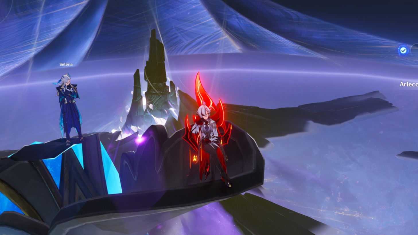 we have found the abyss. the sacred flame is absorbing the abyss magic ...