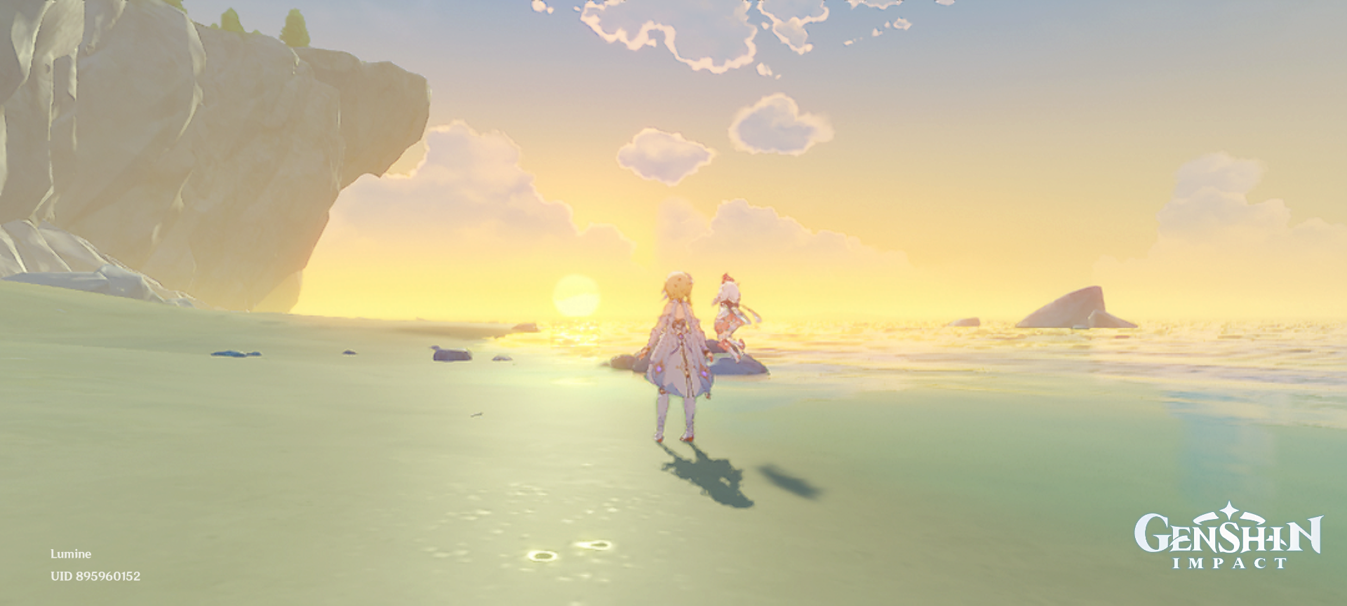 Lumine and Paimon, where they 1st meet e/o Genshin Impact | HoYoLAB