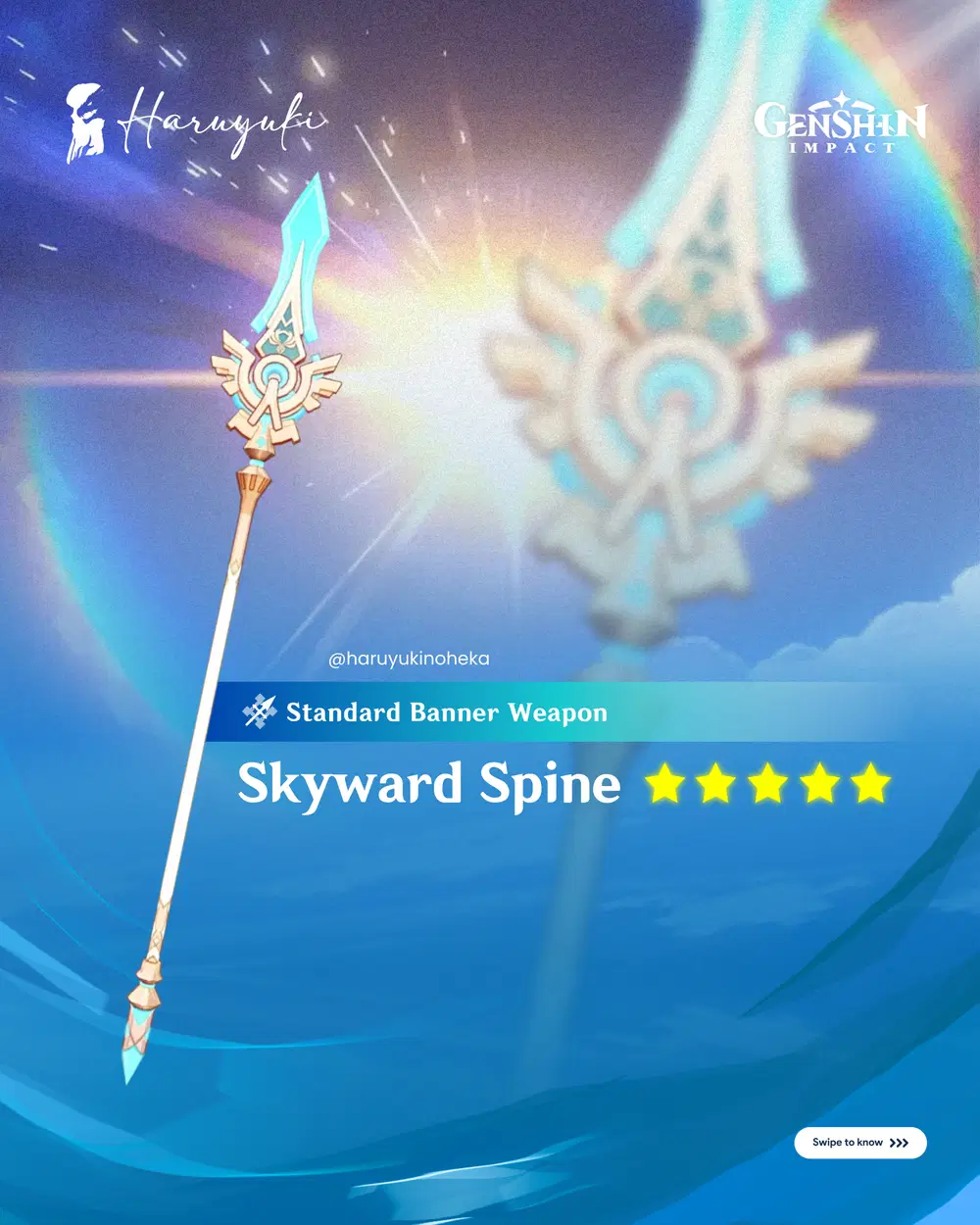 [Weapon Guide] Skyward Spine 🔱 Genshin Impact | HoYoLAB