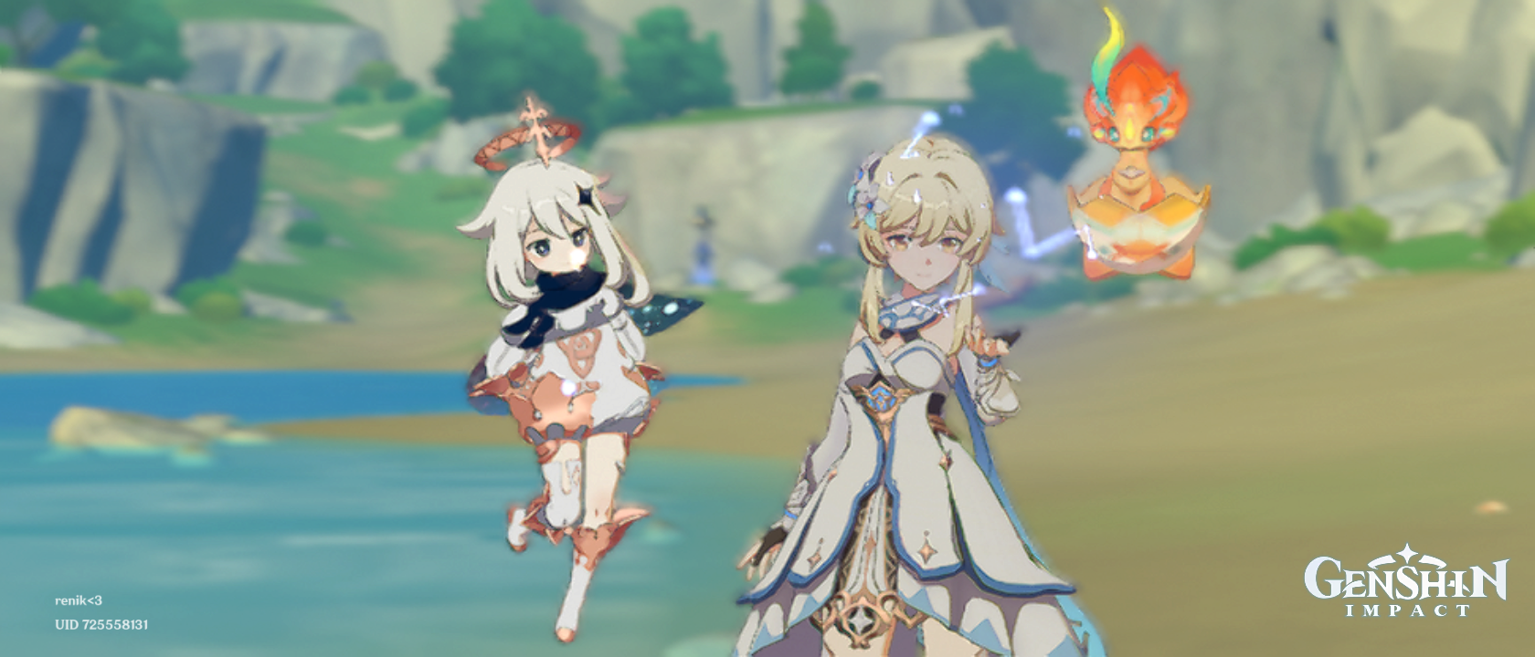 Traveler and paimon Genshin Impact | HoYoLAB