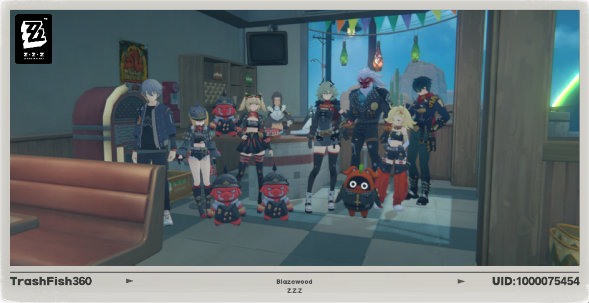 Cheesetopia group photo Zenless Zone Zero | HoYoLAB