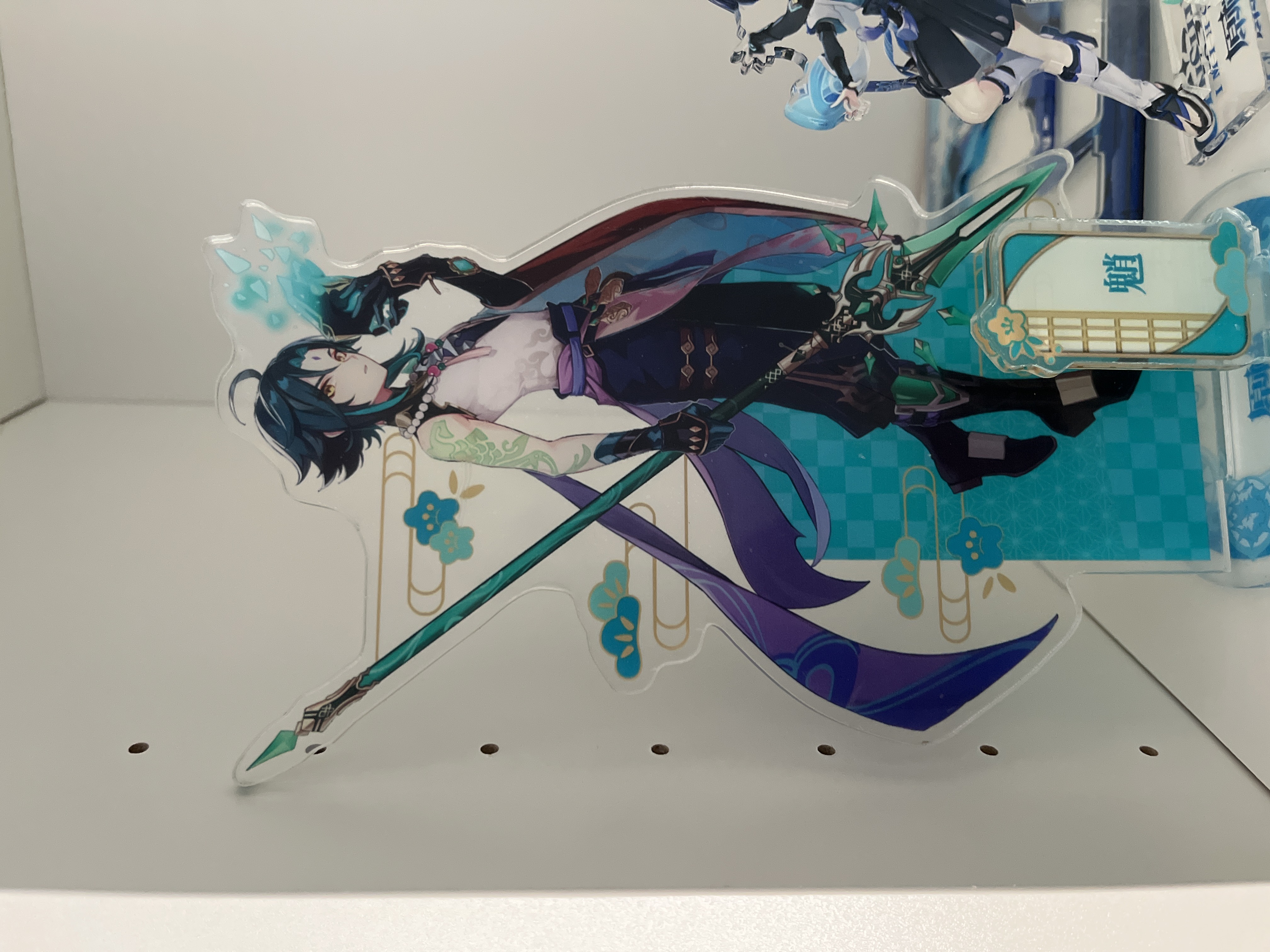 okay so.. i bought an acrylic figure… but now my xiao is hydro ...