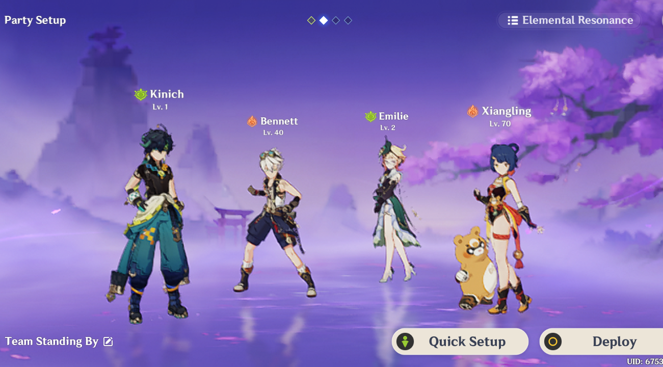 Kinich burning Team Setup Genshin Impact | HoYoLAB