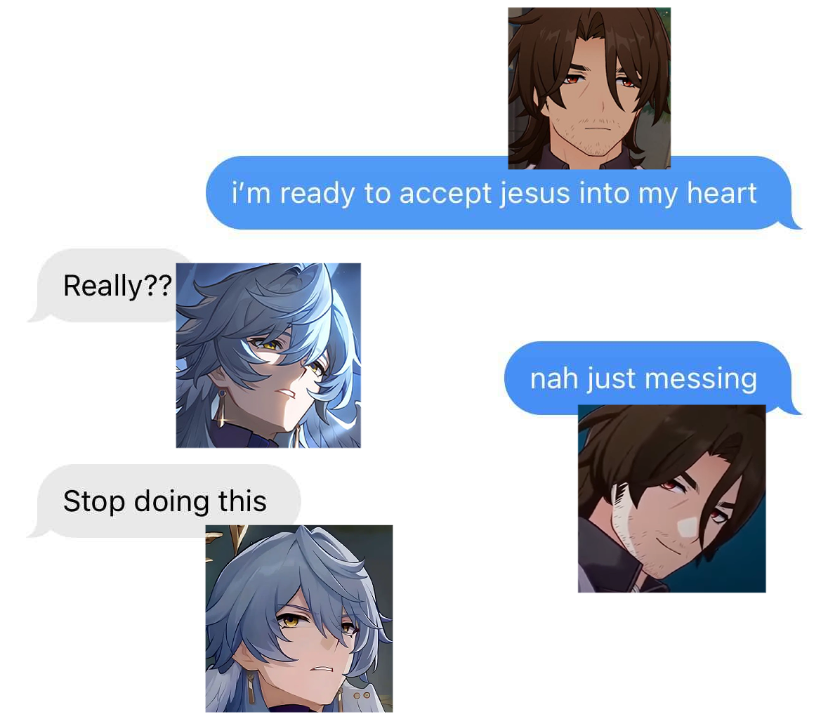 A meme edit for all the Sunday x Gallagher fans out there Honkai: Star ...