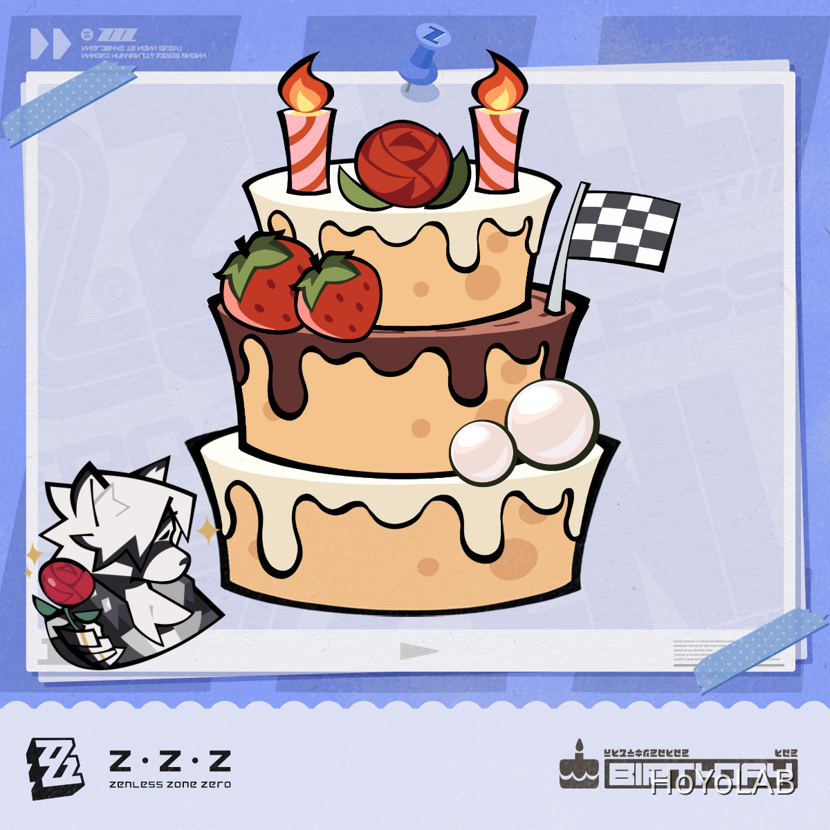 Bday cake. Zenless Zone Zero | HoYoLAB