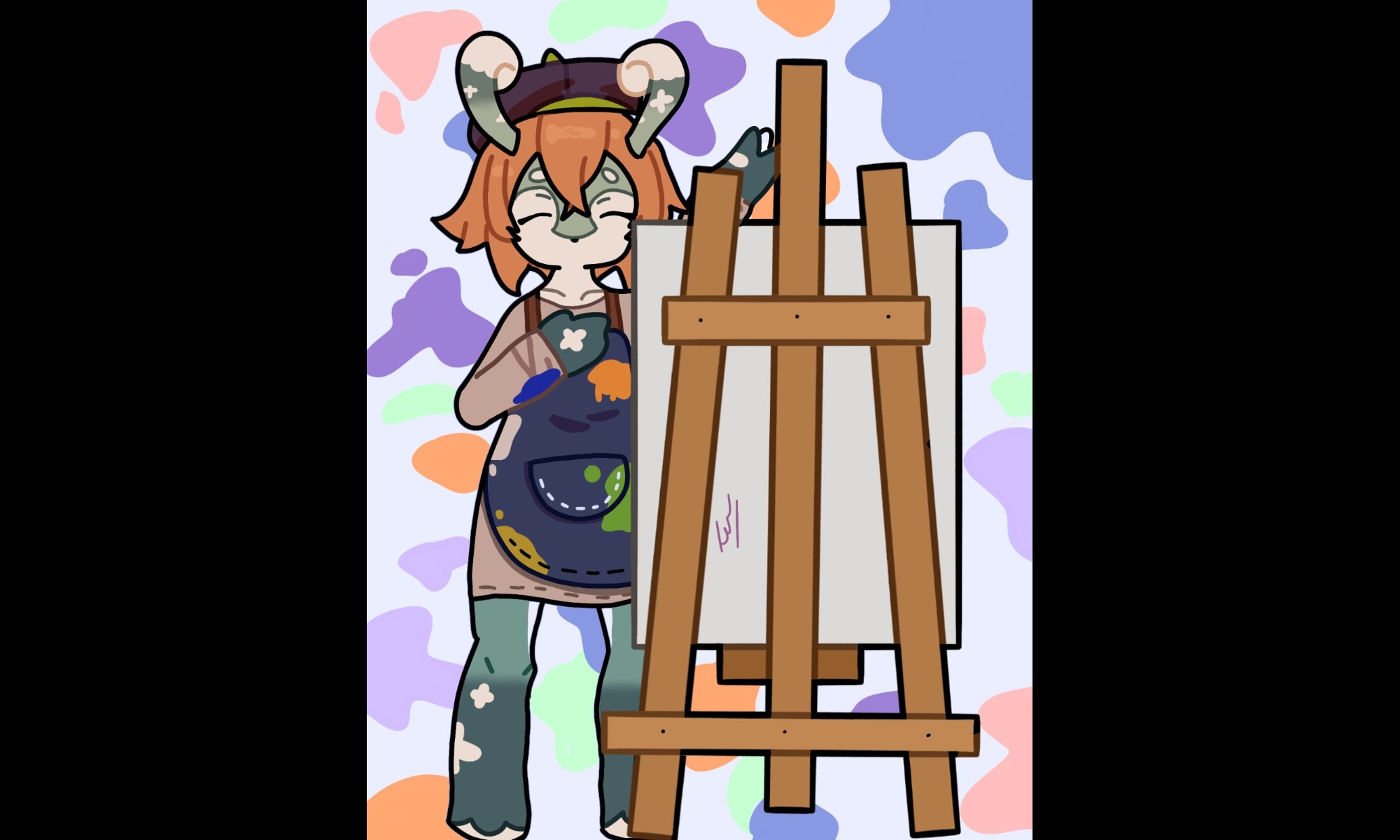 Fanart for that cute melusine Genshin Impact | HoYoLAB