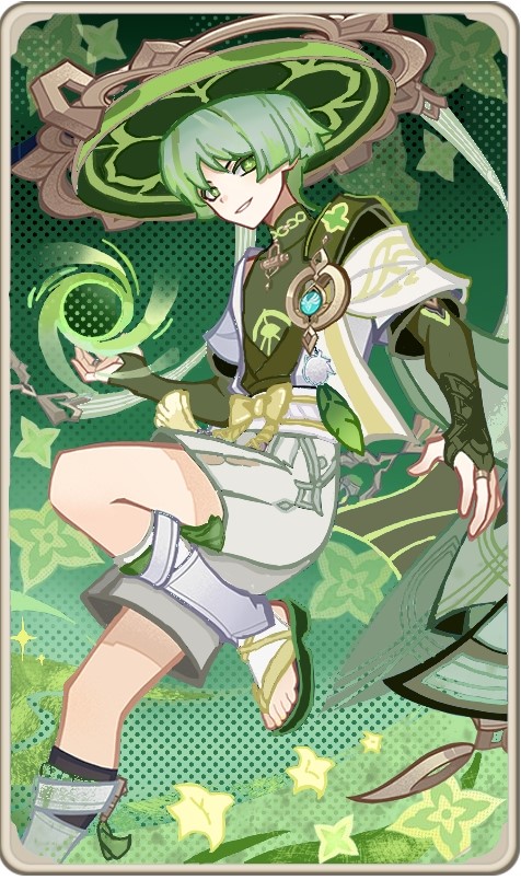 Nahidafyed Wanderer TCG Card Genshin Impact | HoYoLAB