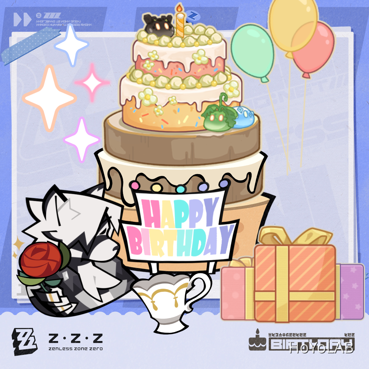 Happy birthday to my dearest Lycaon ️ ️🎉🎊🎂 Zenless Zone Zero | HoYoLAB
