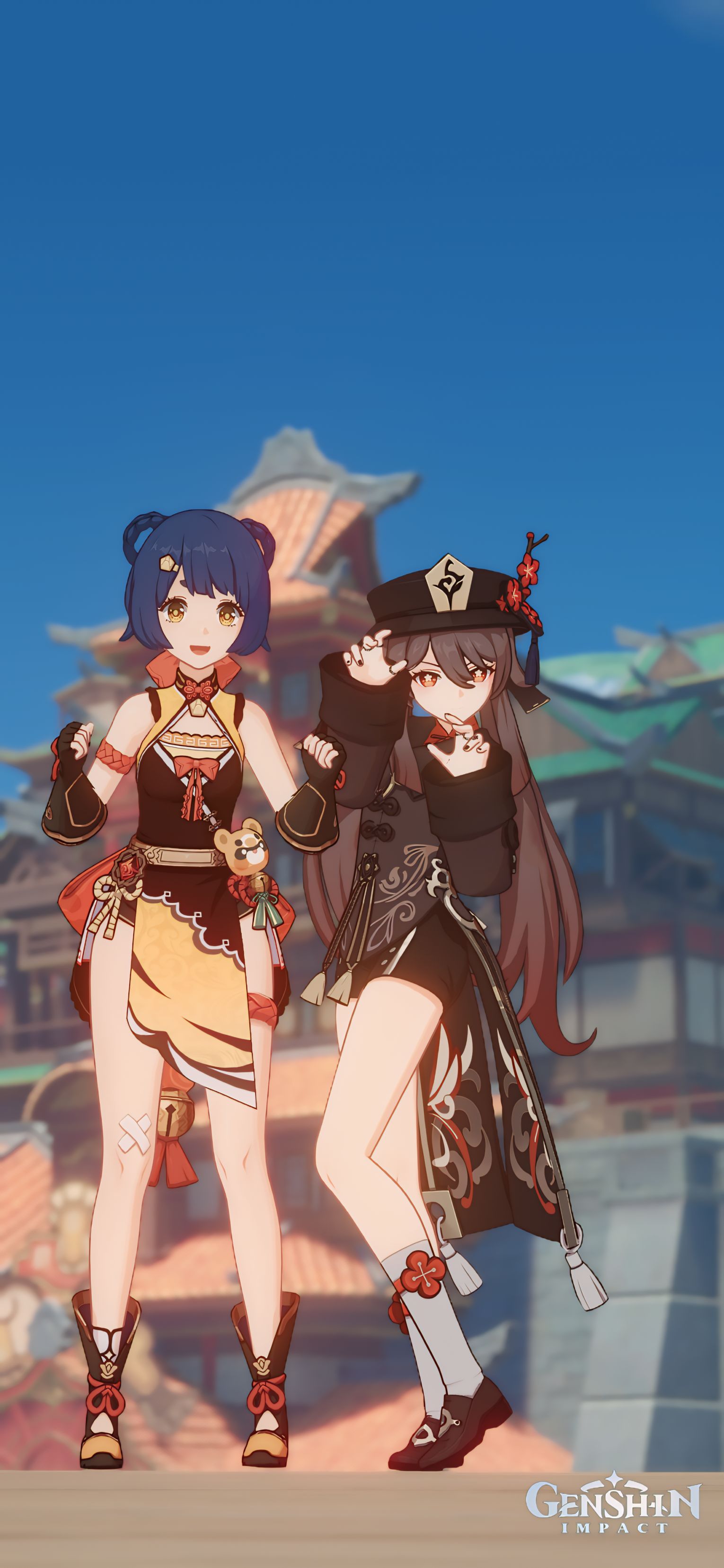 HuTao and Xiangling Genshin Impact | HoYoLAB