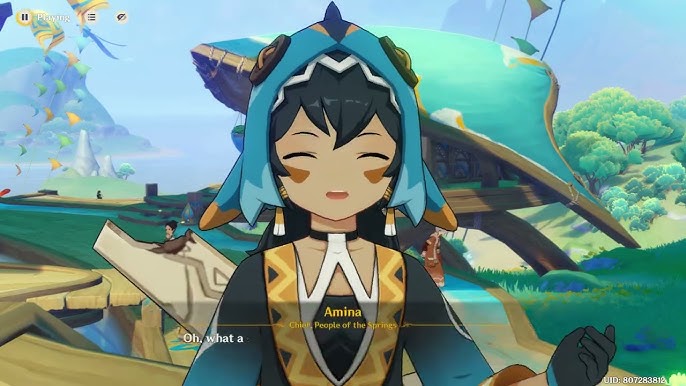 amina art bc shes cool!! Genshin Impact | HoYoLAB