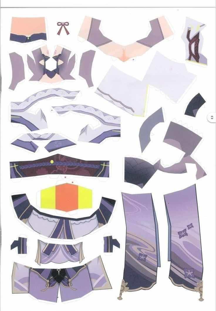 Genshin paper craft 🔥 Genshin Impact | HoYoLAB