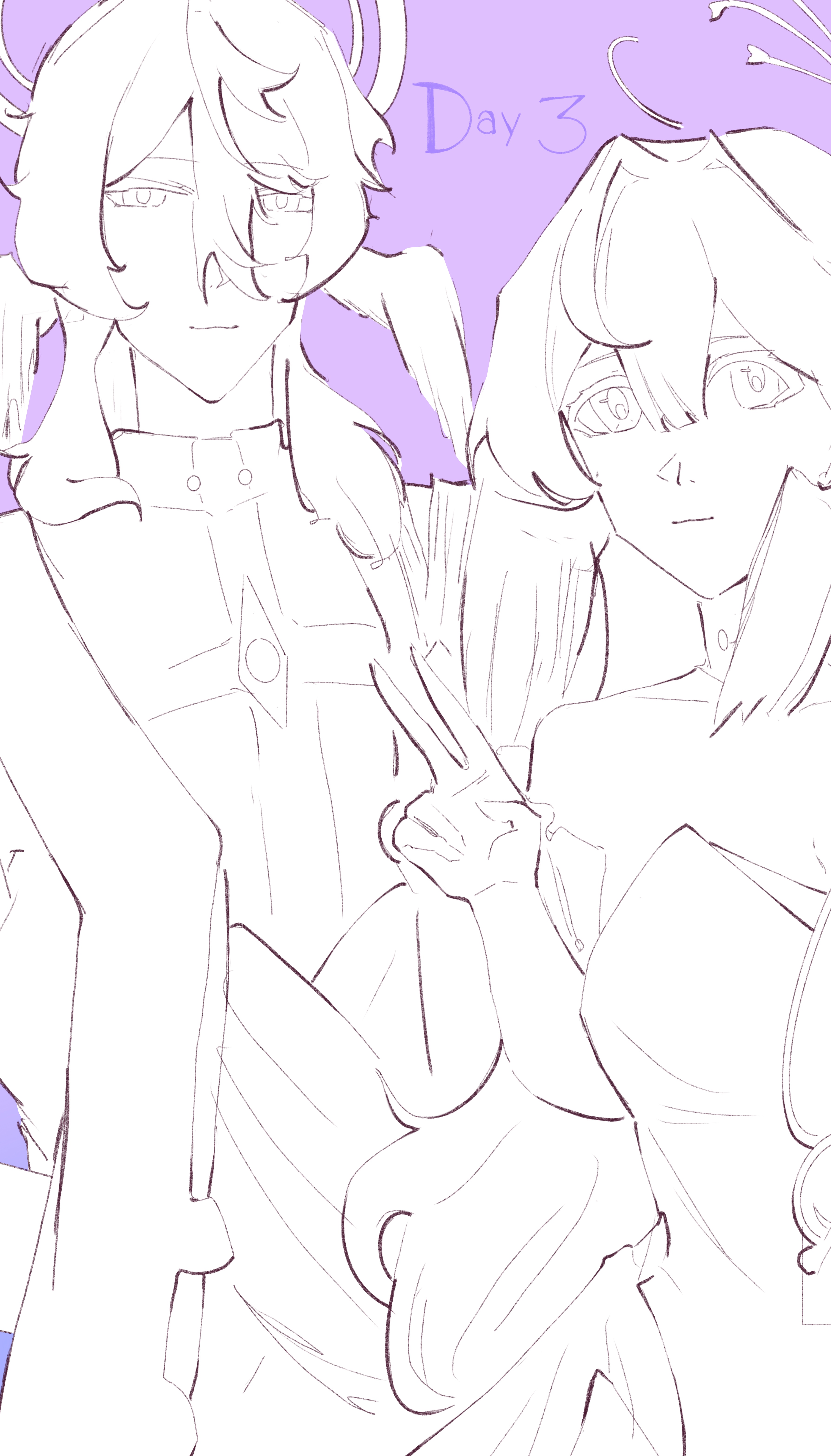 HSR Inktober: Days 3 - 5, Siblings, Stellaron Hunters, Herta Space ...