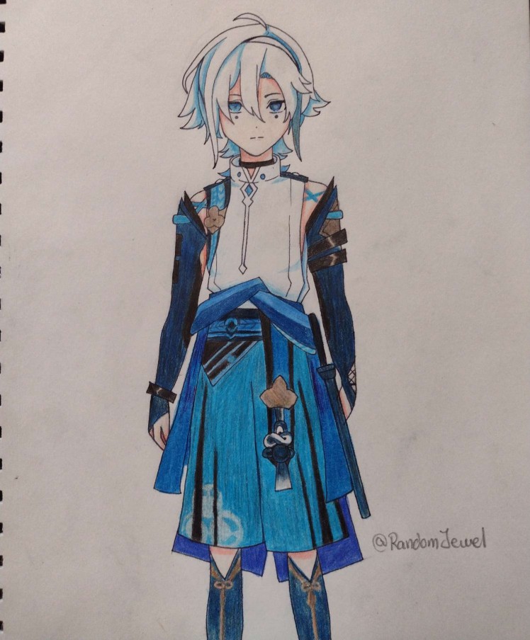 Heizou with Furina color palette 🎨🖌️ Genshin Impact | HoYoLAB