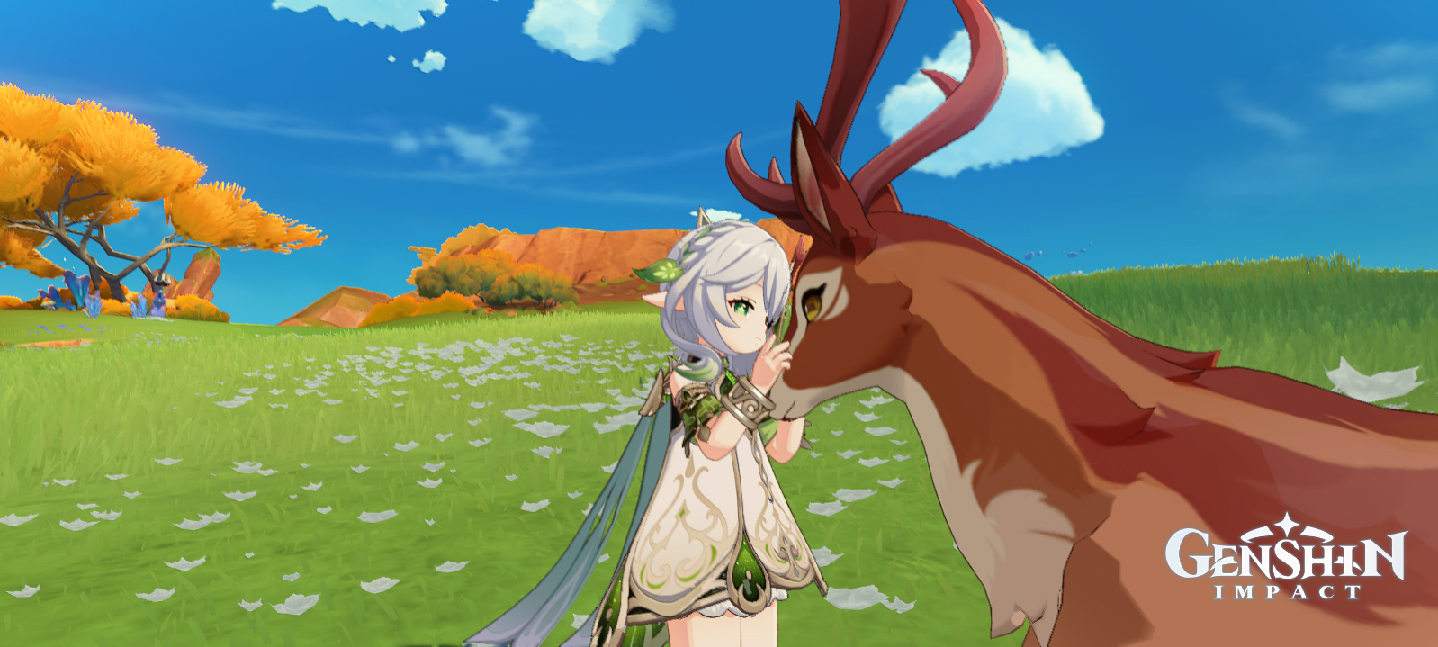 Nahida -deer play time Genshin Impact | HoYoLAB