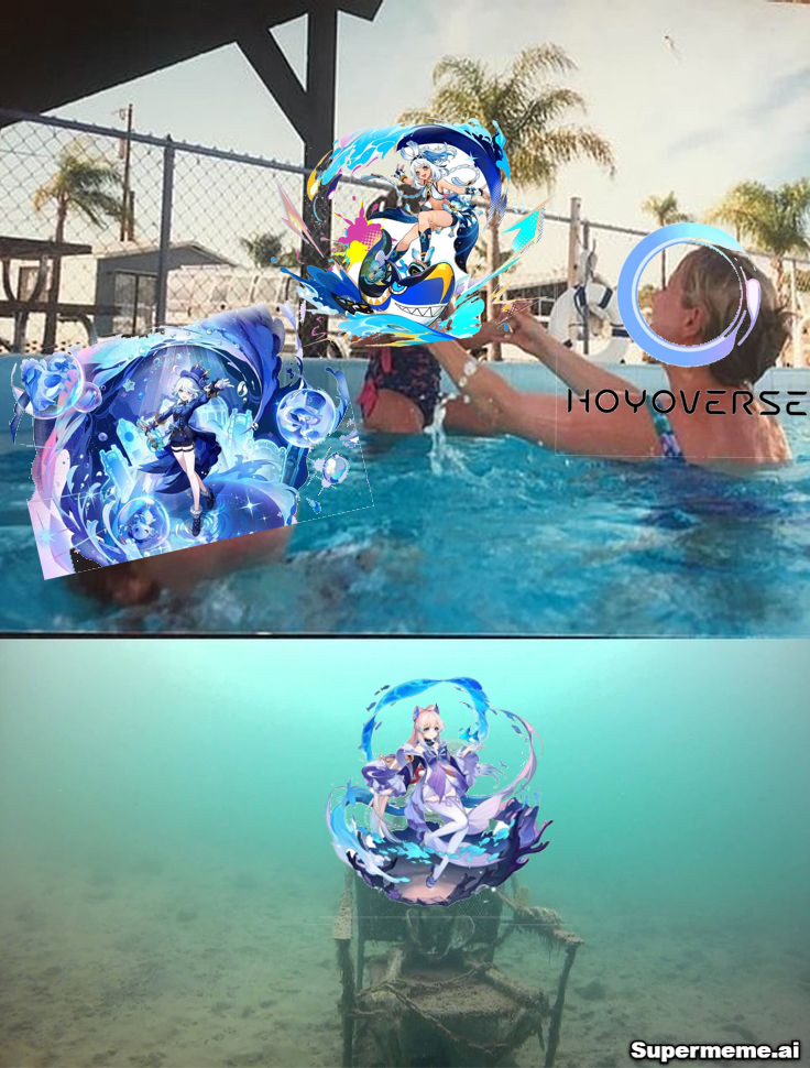 The water walkers Genshin Impact | HoYoLAB