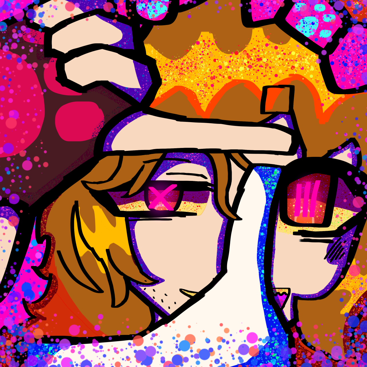 "YUUKI/GALLAGHER AND THE TAPEWORMS" (HSR OC FANART????) Honkai: Star ...