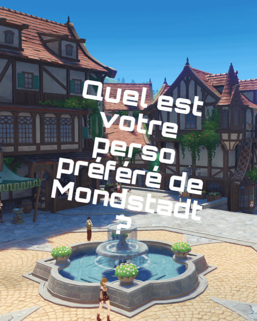 Quel est votre perso préféré de Mondstadt ? Genshin Impact | HoYoLAB