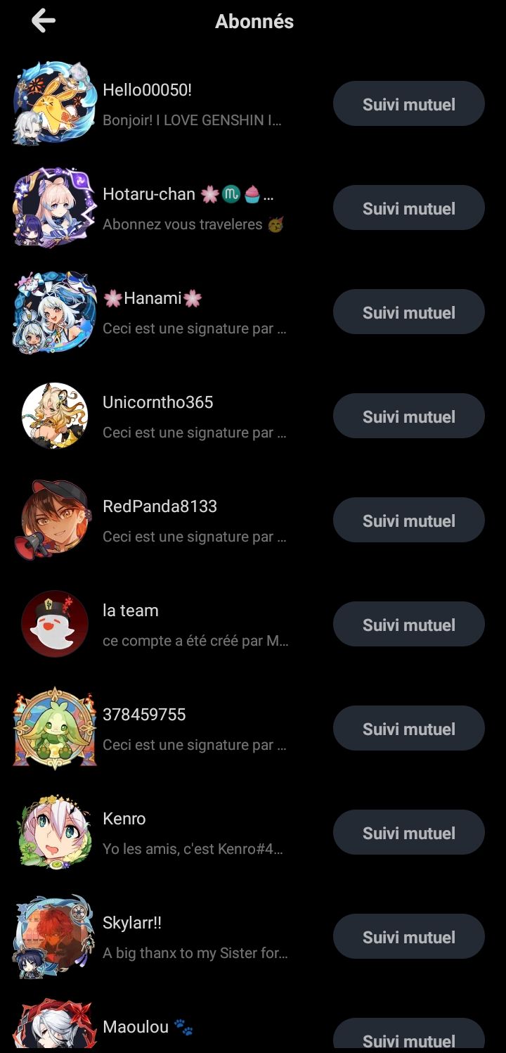 Merciiii voici une pub pour mes 10 derniers abonnés pour les 400 ! Genshin Impact | HoYoLAB
