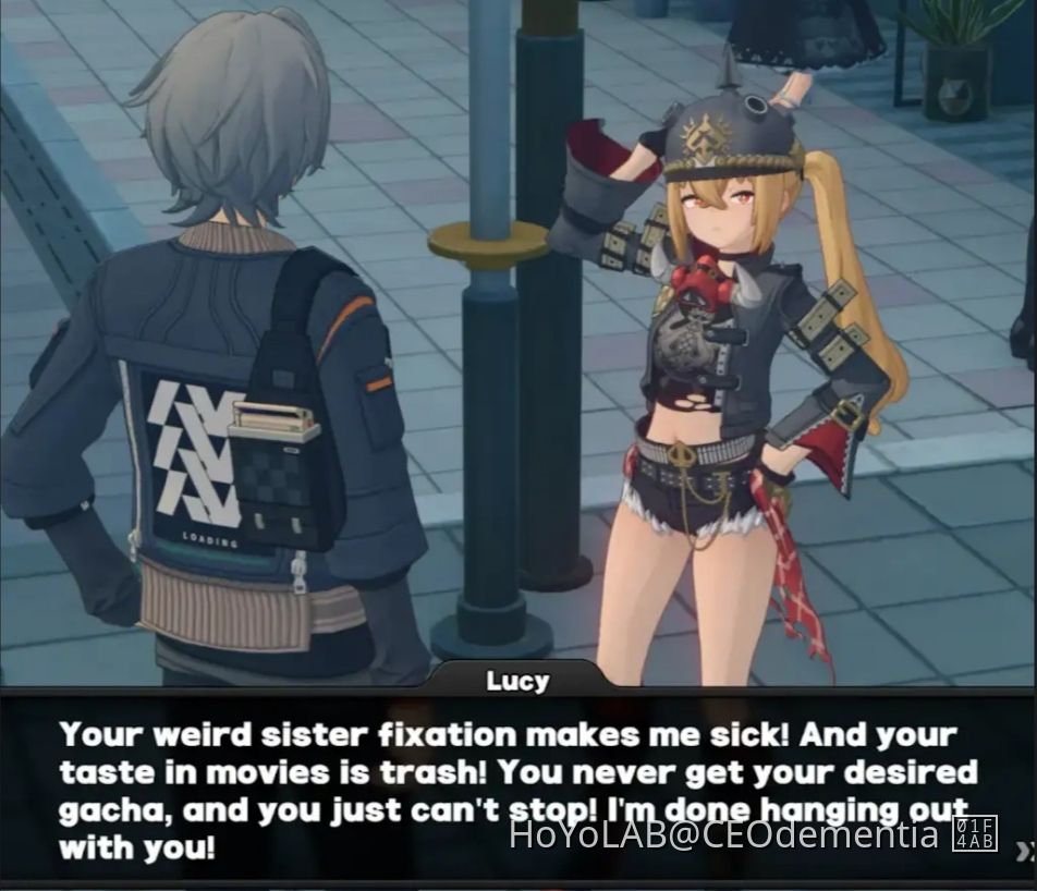 Pov : lu pertama kali ngobrol sama cewek -1000 aura🗿 Zenless Zone Zero | HoYoLAB