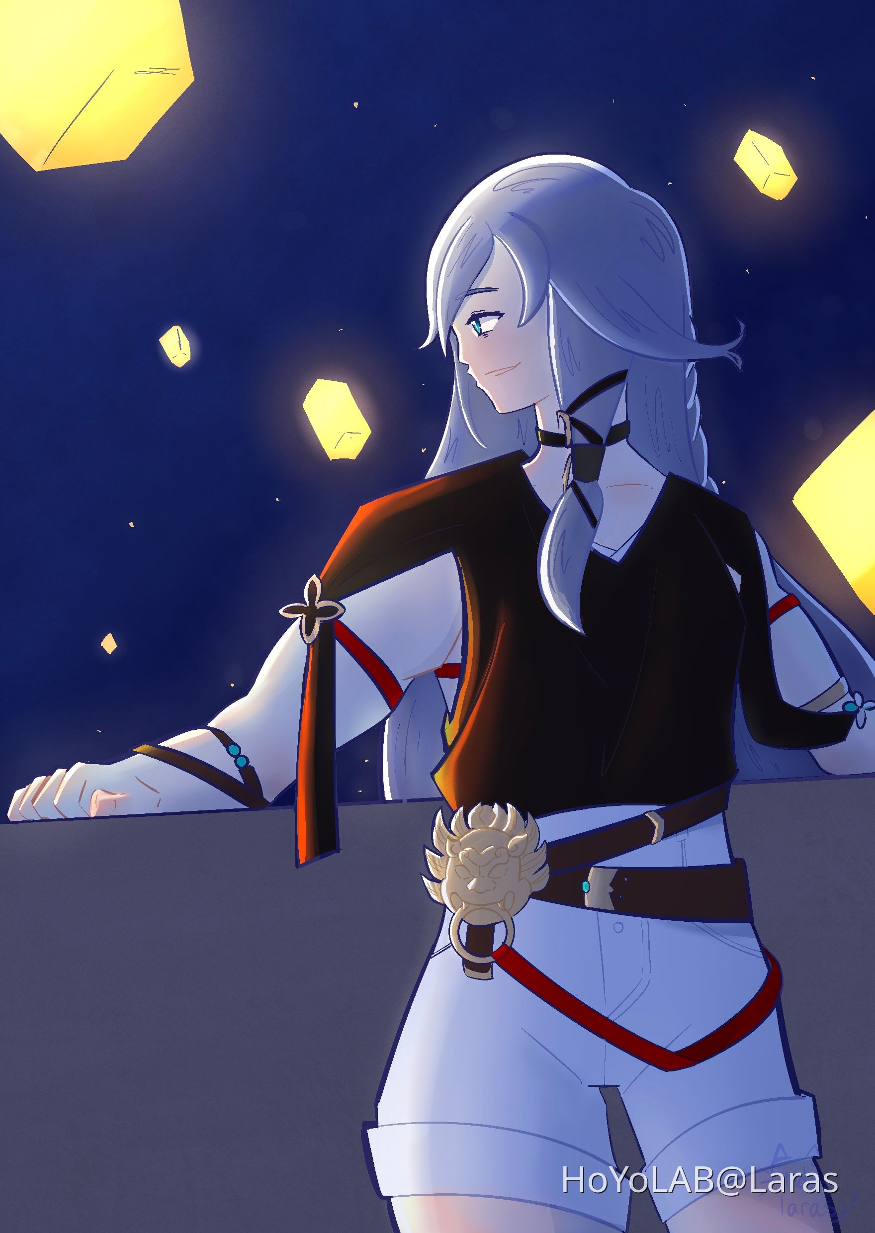 13 | 100 days of drawing Fu Hua Honkai Impact 3rd | HoYoLAB