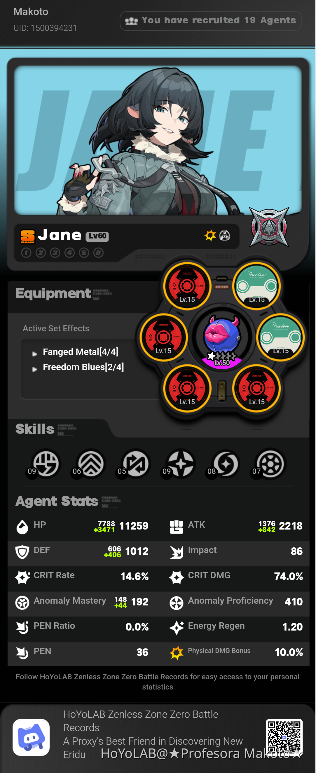 Is my Jane Doe build finished?! Zenless Zone Zero | HoYoLAB