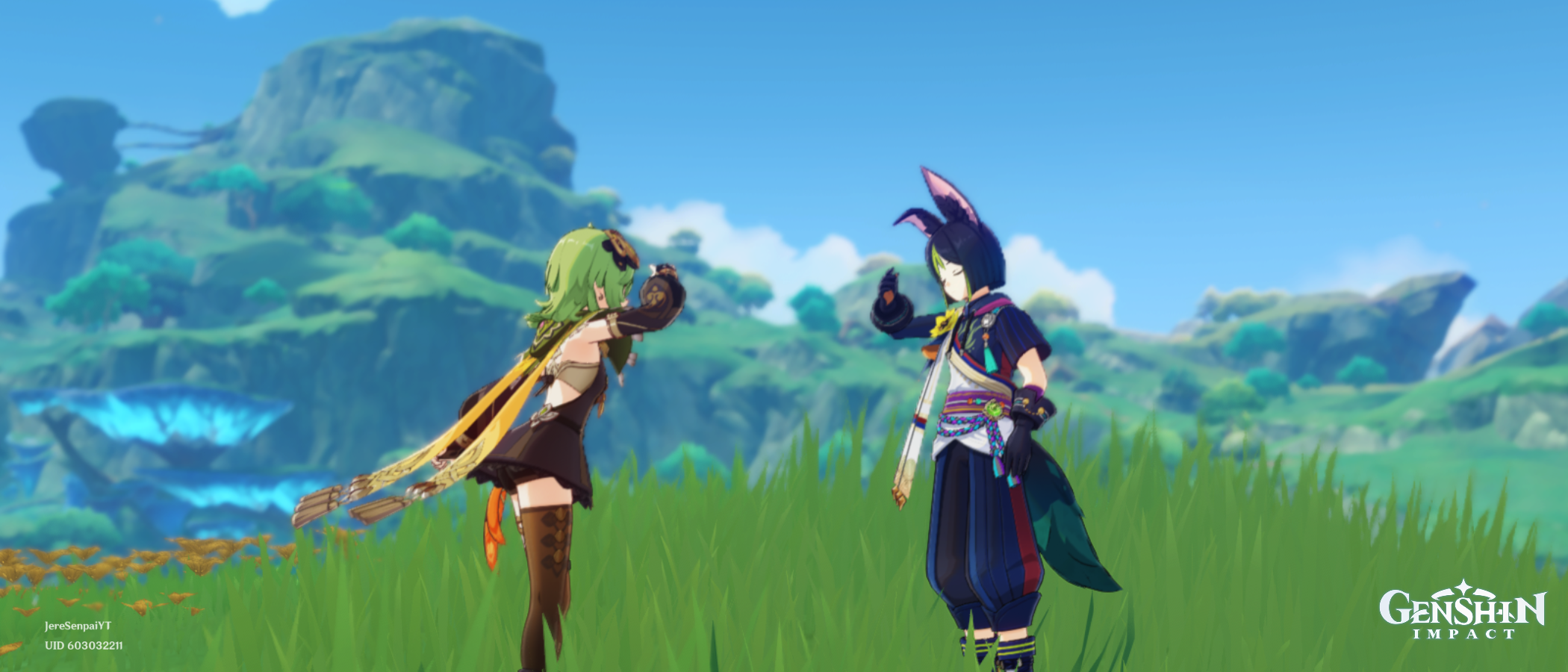 Collie Wanna Pet Tighnari's Ear Genshin Impact | HoYoLAB