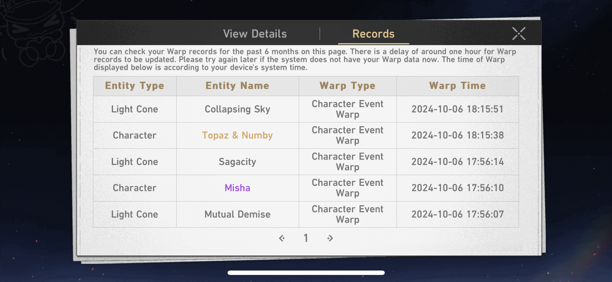 I got both 5 star limited banner characters new character Lingsha 9 pulls later got Topaz and ...