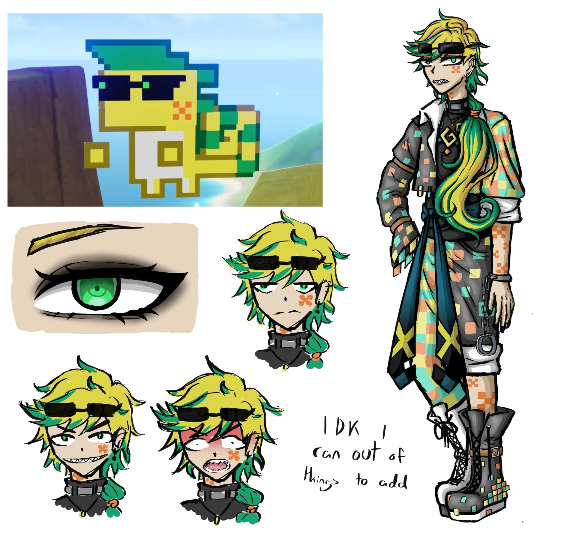 I drew Ajaw as a person Genshin Impact | HoYoLAB