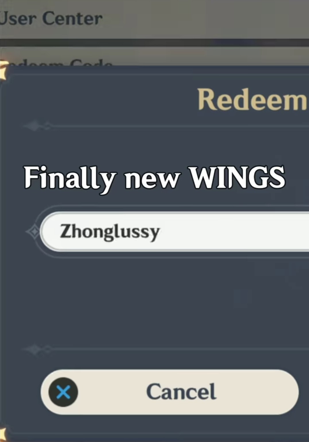 Get Hurry 😁😁😁 to redeem special addition glider #New Redeem code #Glider ️ ️ Genshin Impact ...