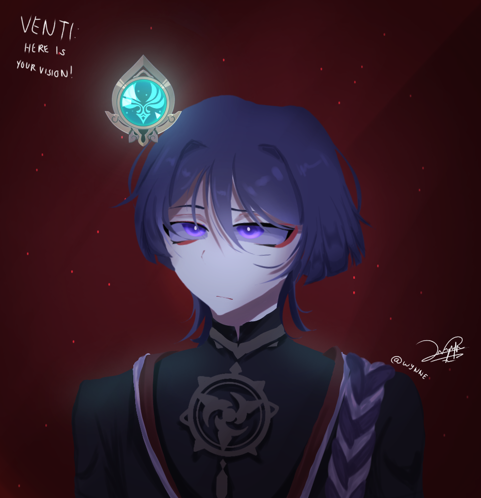 i tried to draw Scaramouche(≡^∇^≡) Genshin Impact | HoYoLAB