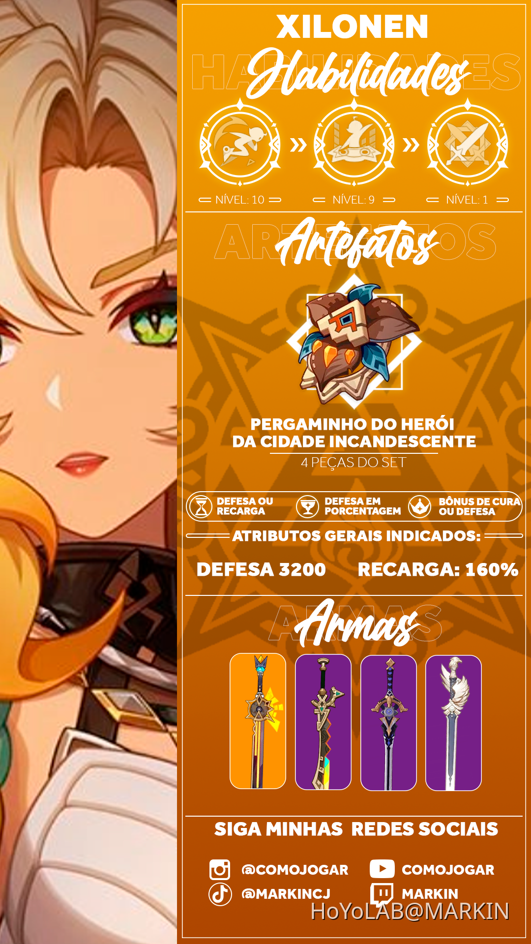 GUIA DA XILONEN Genshin Impact | HoYoLAB
