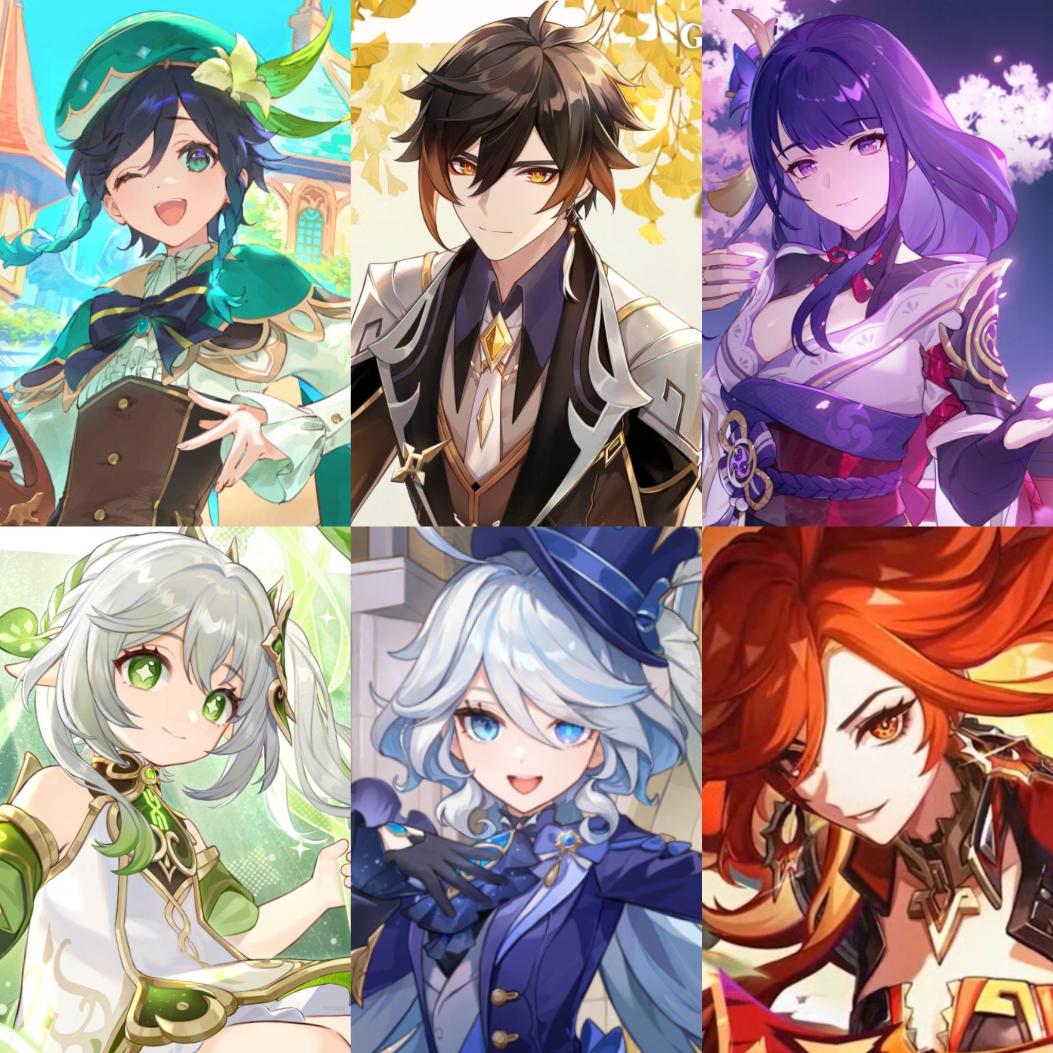 all archon Genshin Impact | HoYoLAB