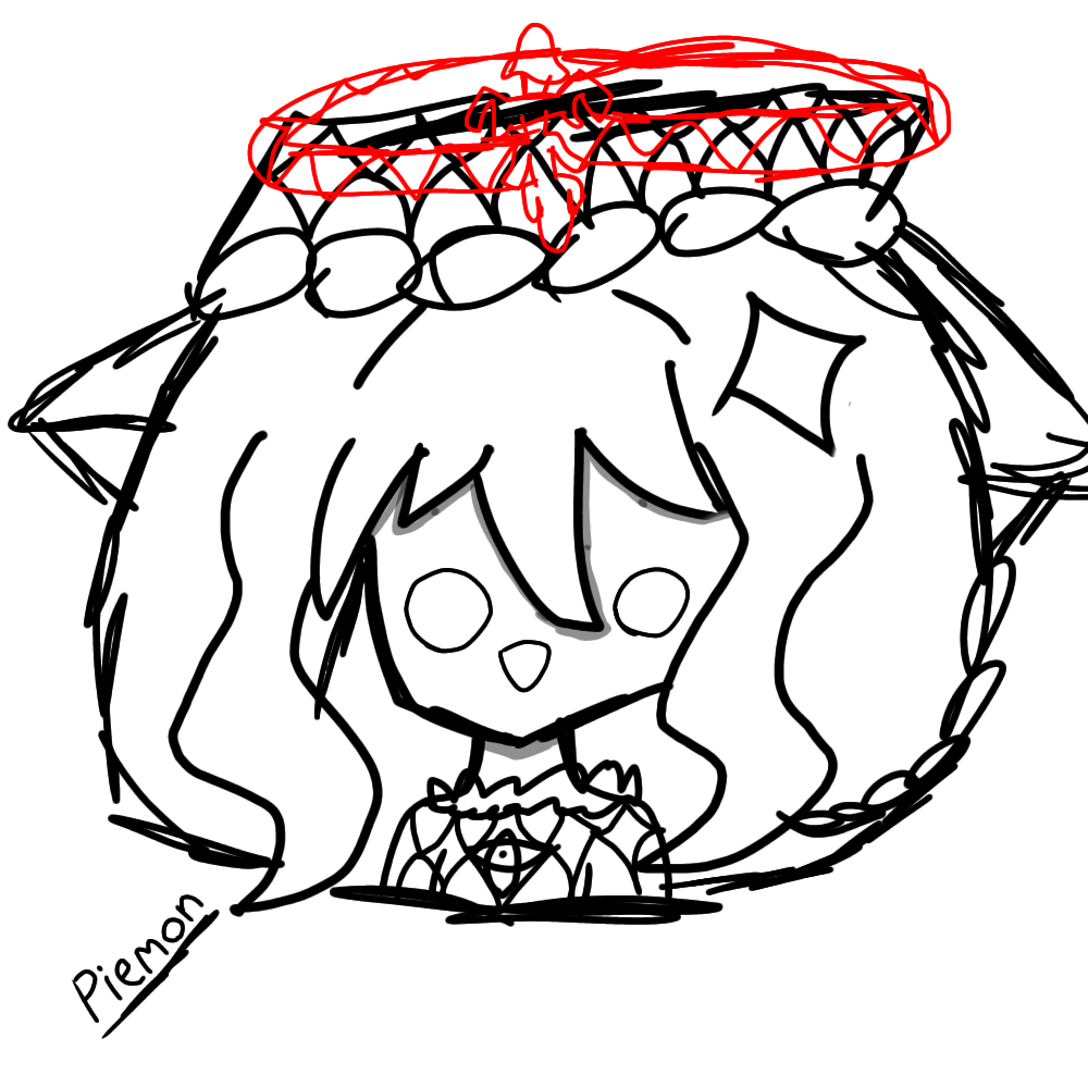 just a quick sketch for winter p̶i̶e̶m̶o̶n̶ paimon Genshin Impact | HoYoLAB