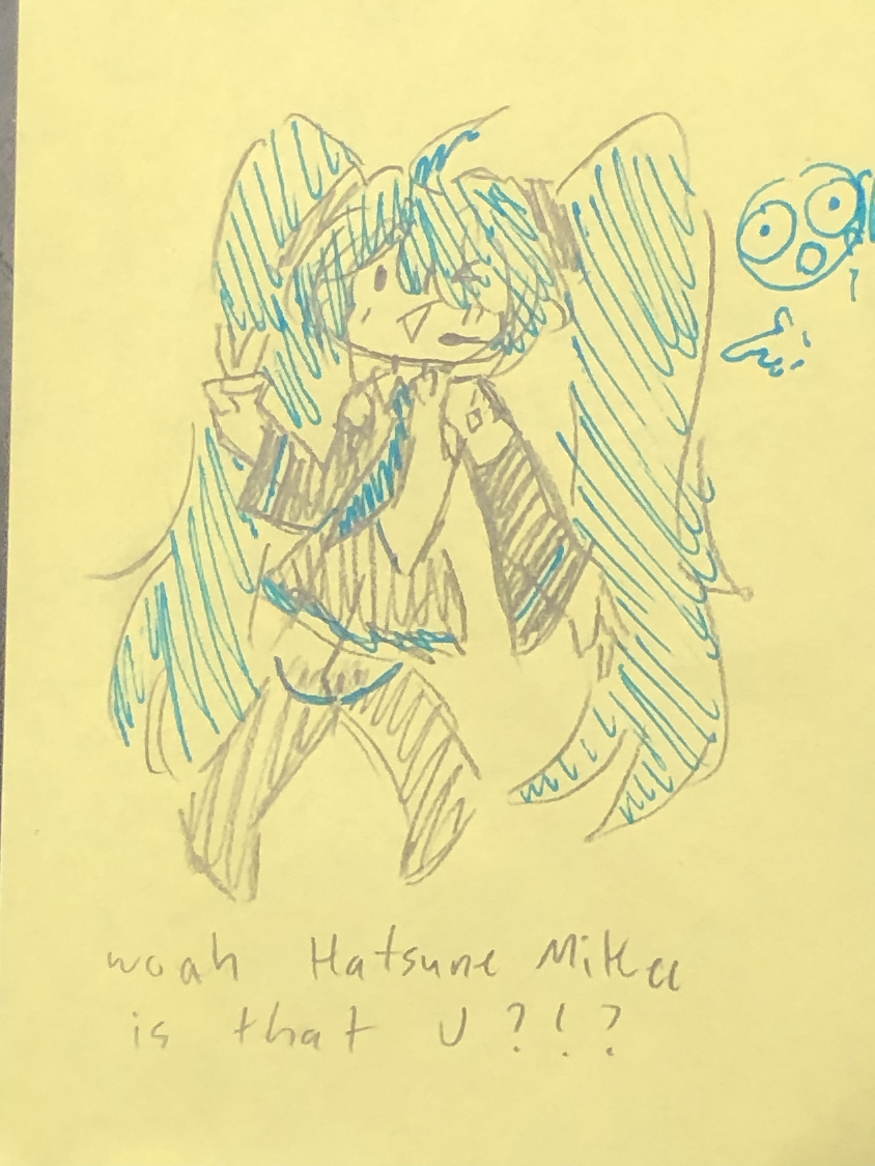 Sticky note Miku | HoYoLAB