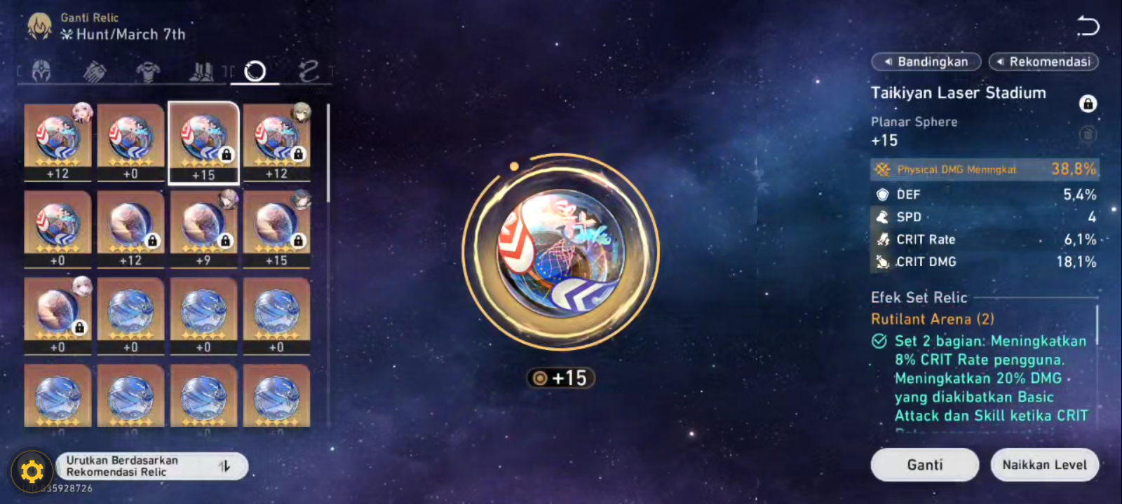 Uhh... Can someone tell who can use these relics? Honkai: Star Rail ...