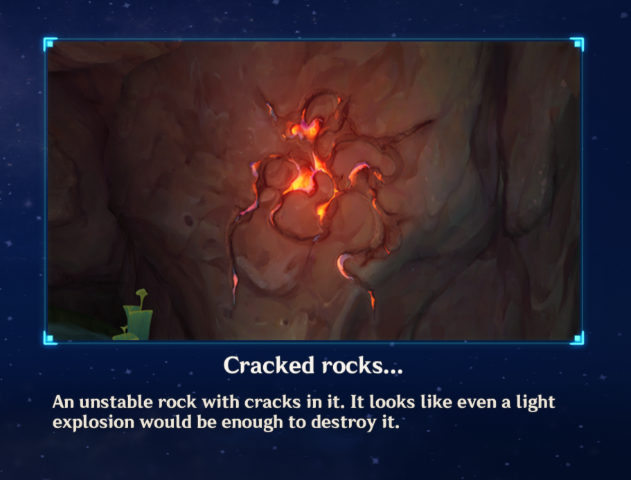 Cracked rocks in Natlan Genshin Impact | HoYoLAB
