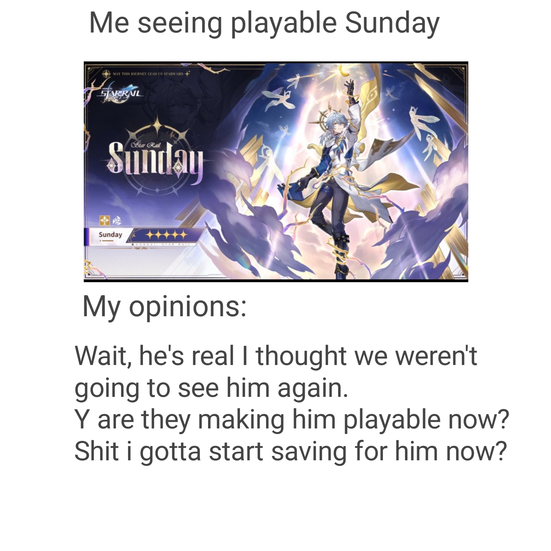 Playable Sunday is out Honkai: Star Rail | HoYoLAB