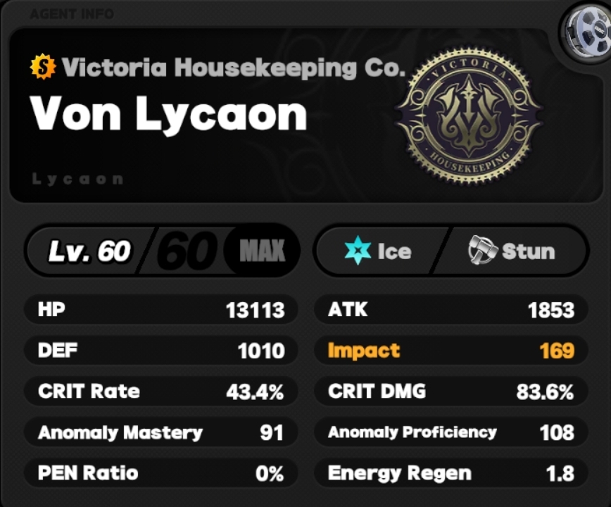 Lycaon Build Zenless Zone Zero | HoYoLAB