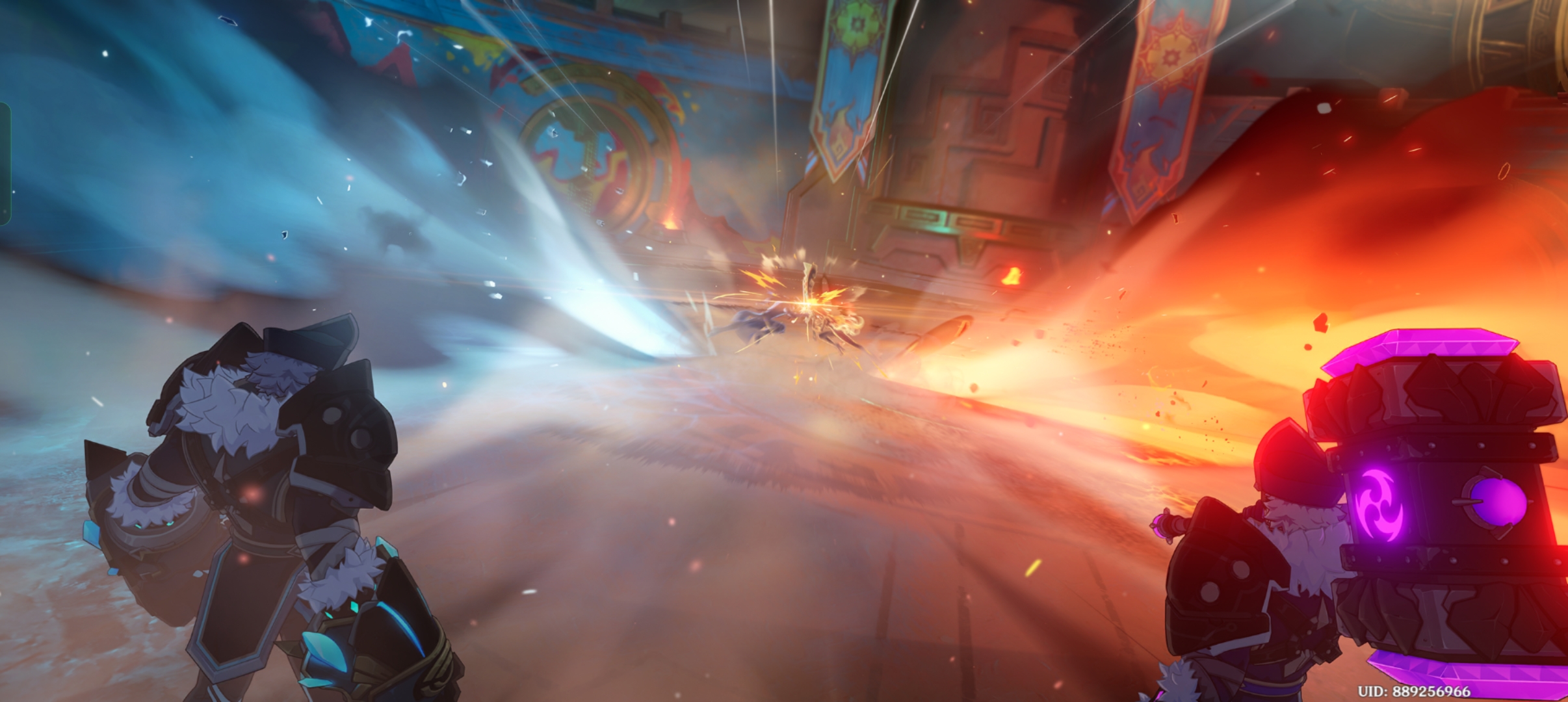 Muvika and Capitano fight Genshin Impact | HoYoLAB