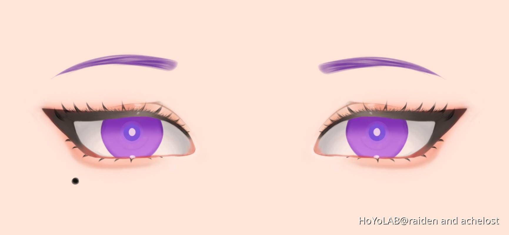 raiden eyes Genshin Impact | HoYoLAB