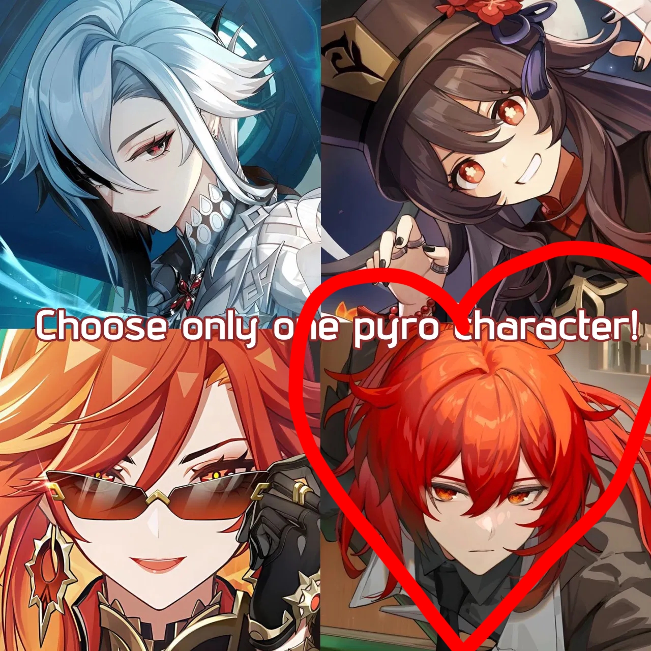 Pick one! Genshin Impact | HoYoLAB