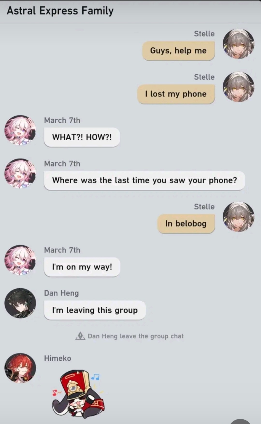 Average March interaction Honkai: Star Rail | HoYoLAB