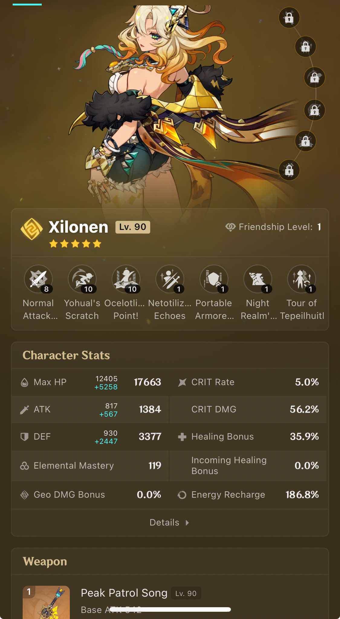 Xilonen Support Build Genshin Impact | HoYoLAB